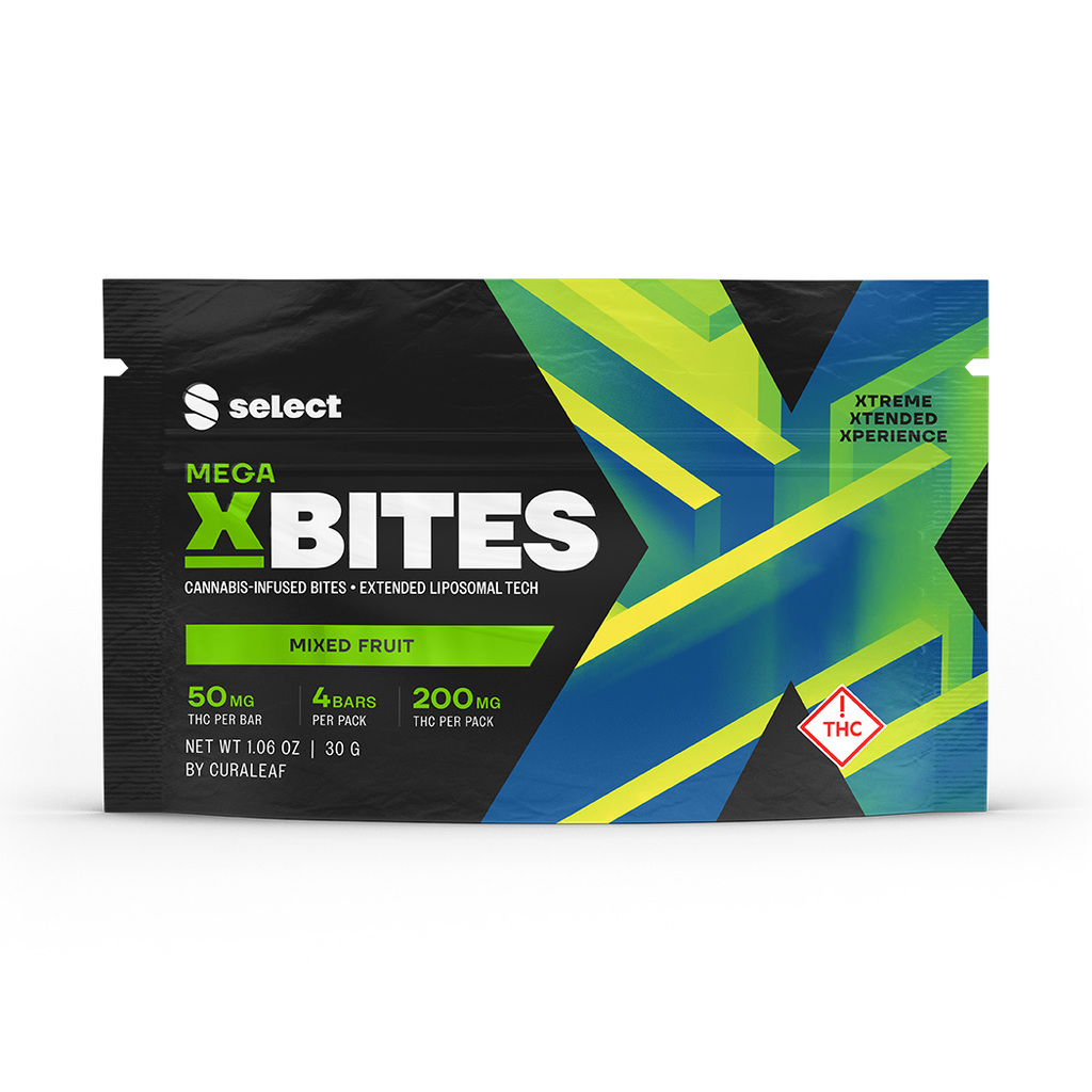 Buy Mega X Bites Mixed Fruit Gummies online - Curaleaf Wesley Chapel ...