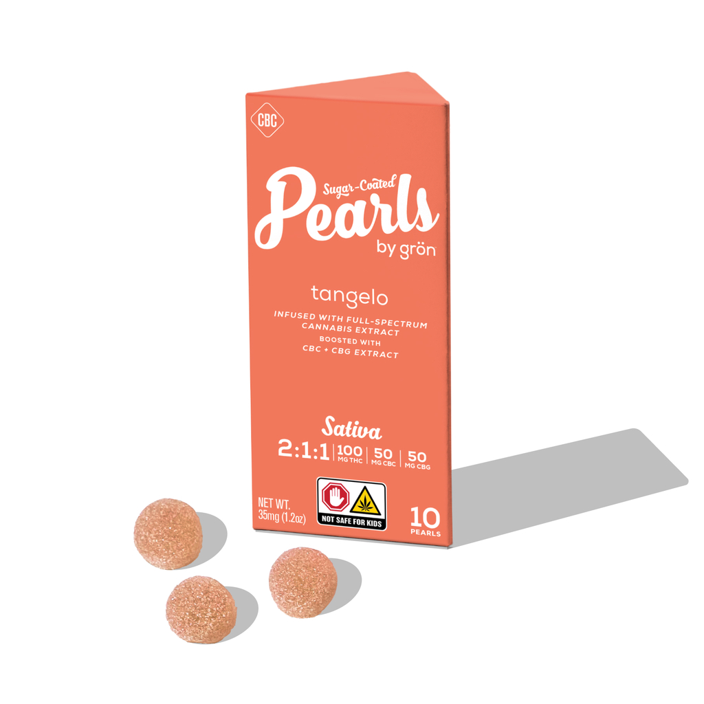 Buy Tangelo Pearls | 2:1:1 THC/CBC/CBG 10 Pack | 100mg Gummies online ...