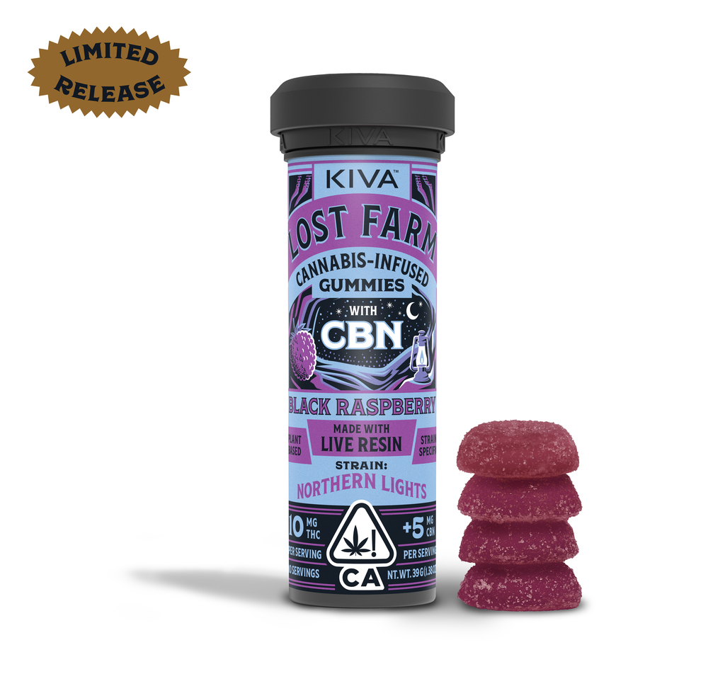 Buy Black Raspberry CBN 10:5 Live Resin Gummies | 10mg / 10-Pack | Lost ...