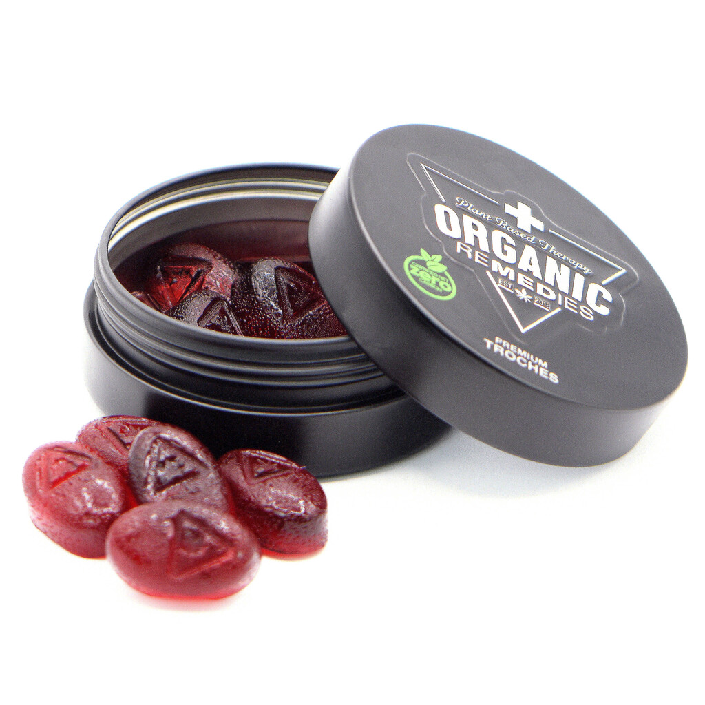 Buy 1:1 THC:CBG Elderberry Comfort 150mg [15pk] Troches 150mg [15pk ...