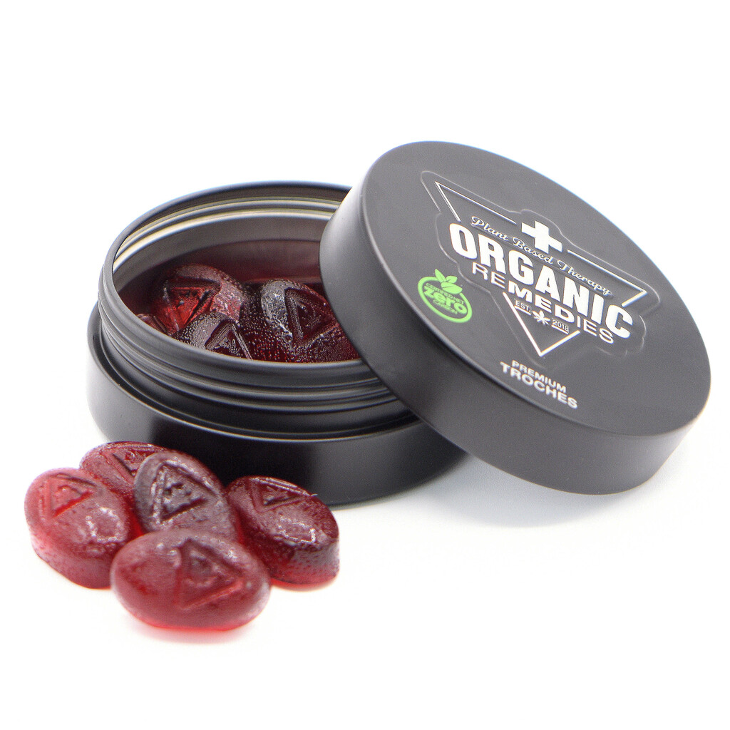 Buy 1:1 THC:CBD Pomegranate 150mg [15pk] Troches 150mg [15pk] online ...