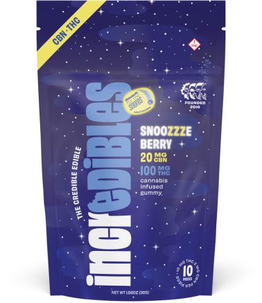Buy Snoozeberry 5:1 THC:CBN Soft Lozenges | 120mg/10pk | Incredibles ...